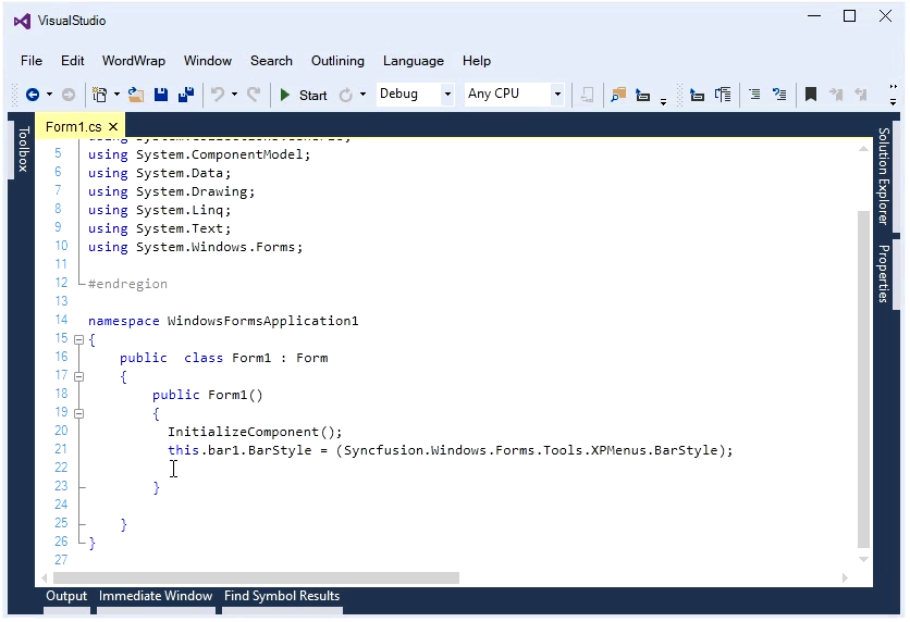 Edit Control for Windows Forms | Syncfusion