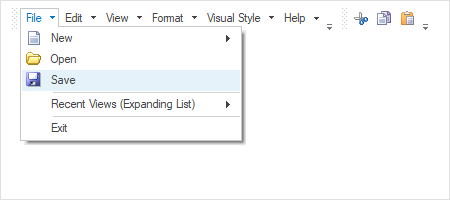 Windows Forms Menu Bar Control | MenuStrip | Syncfusion