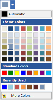 WPF Color Picker Palette Control | Syncfusion