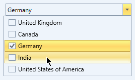 WPF ComboBox | Multi-Select ComboBox with XAML Binding | Syncfusion