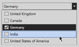 WPF ComboBox | Multi-Select ComboBox with XAML Binding | Syncfusion