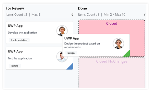 Wpf Kanban Board Kanban Control Syncfusion