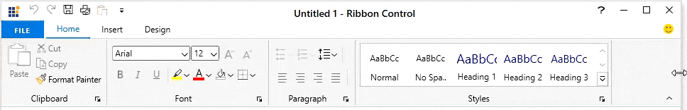 WPF Ribbon | Office Ribbon Menu | Syncfusion