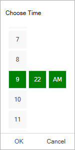 WPF TimePicker Control | Touch-Friendly UI | Syncfusion