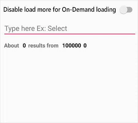 Xamarin.Android AutocompleteTextView| Syncfusion