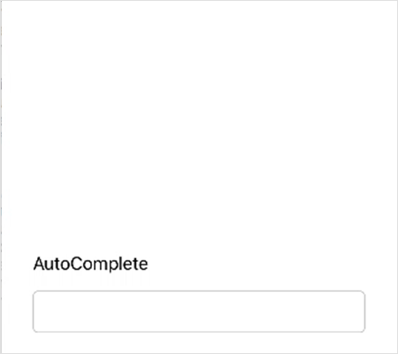 Fast and feature-rich Xamarin.iOS Autocomplete control | Syncfusion