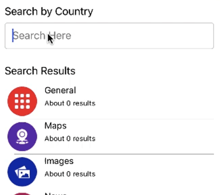Fast and feature-rich Xamarin.iOS Autocomplete control | Syncfusion