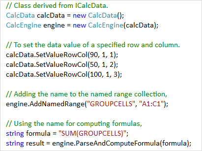 Xamarin Calculation Engine| Excel Formulas | Syncfusion