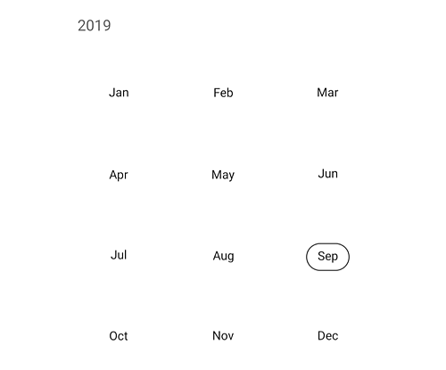 Xamarin Calendar Control | Month Calendar | Syncfusion