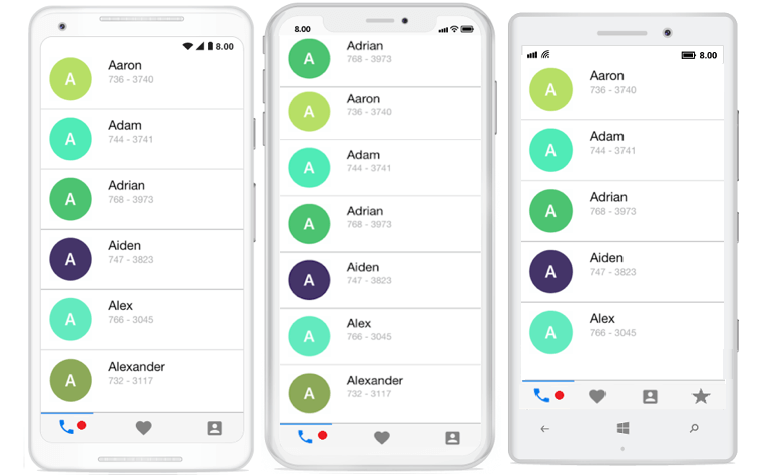 Xamarin Tabbed View | Create Top and Bottom Tabs | Syncfusion