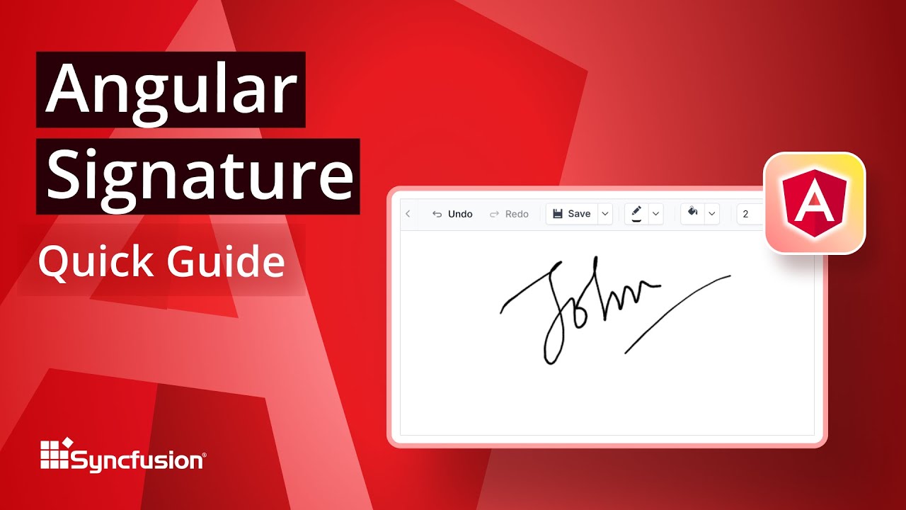 Angular Signature Pad: The Ultimate Feature Walkthrough | Self-Guided Essential Studio® Quick ...
