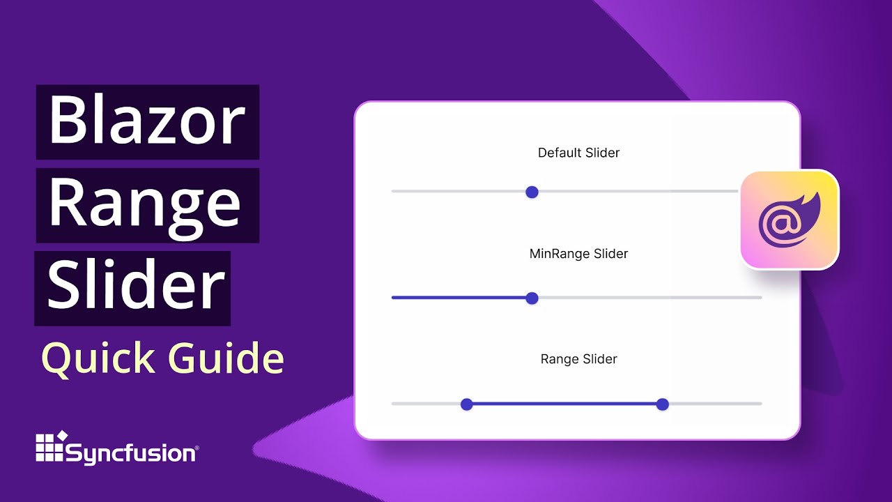 Blazor Range Slider: The Ultimate Feature Walkthrough | Self-Guided Essential Studio® Quick ...