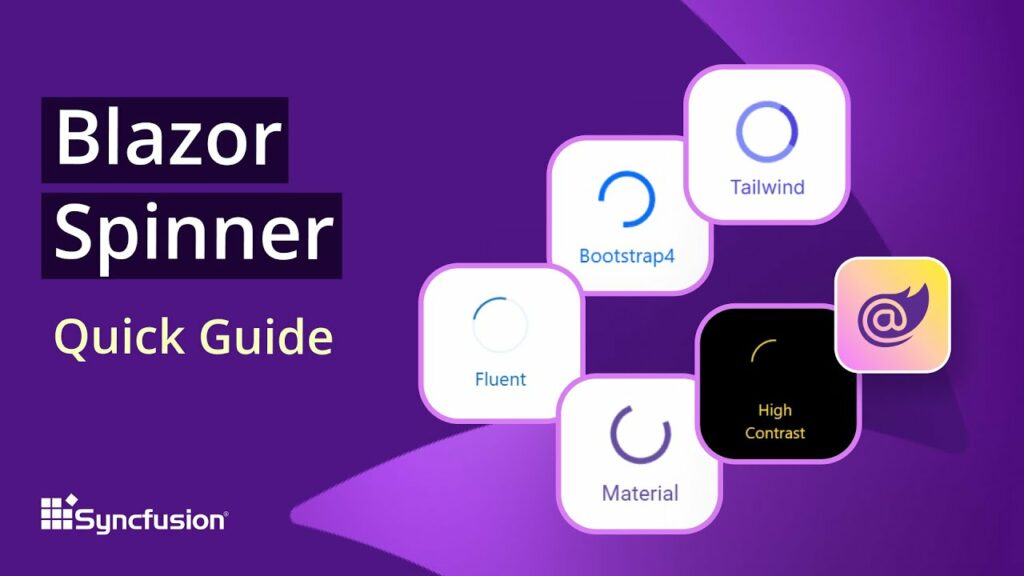 Blazor | Self-Guided Essential Studio® Quick Video Guide | Syncfusion®