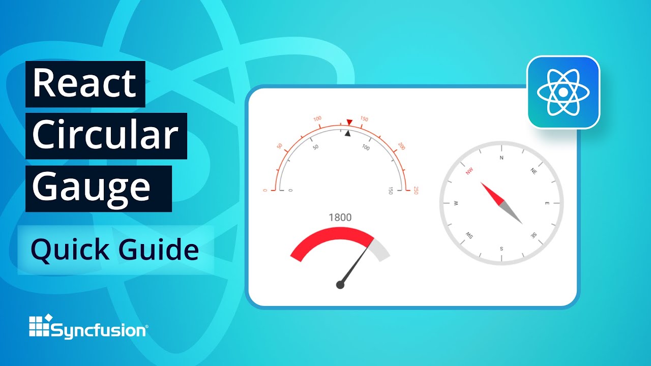 React Circular Gauge: The Ultimate Feature Walkthrough | Self-Guided Essential Studio® Quick ...