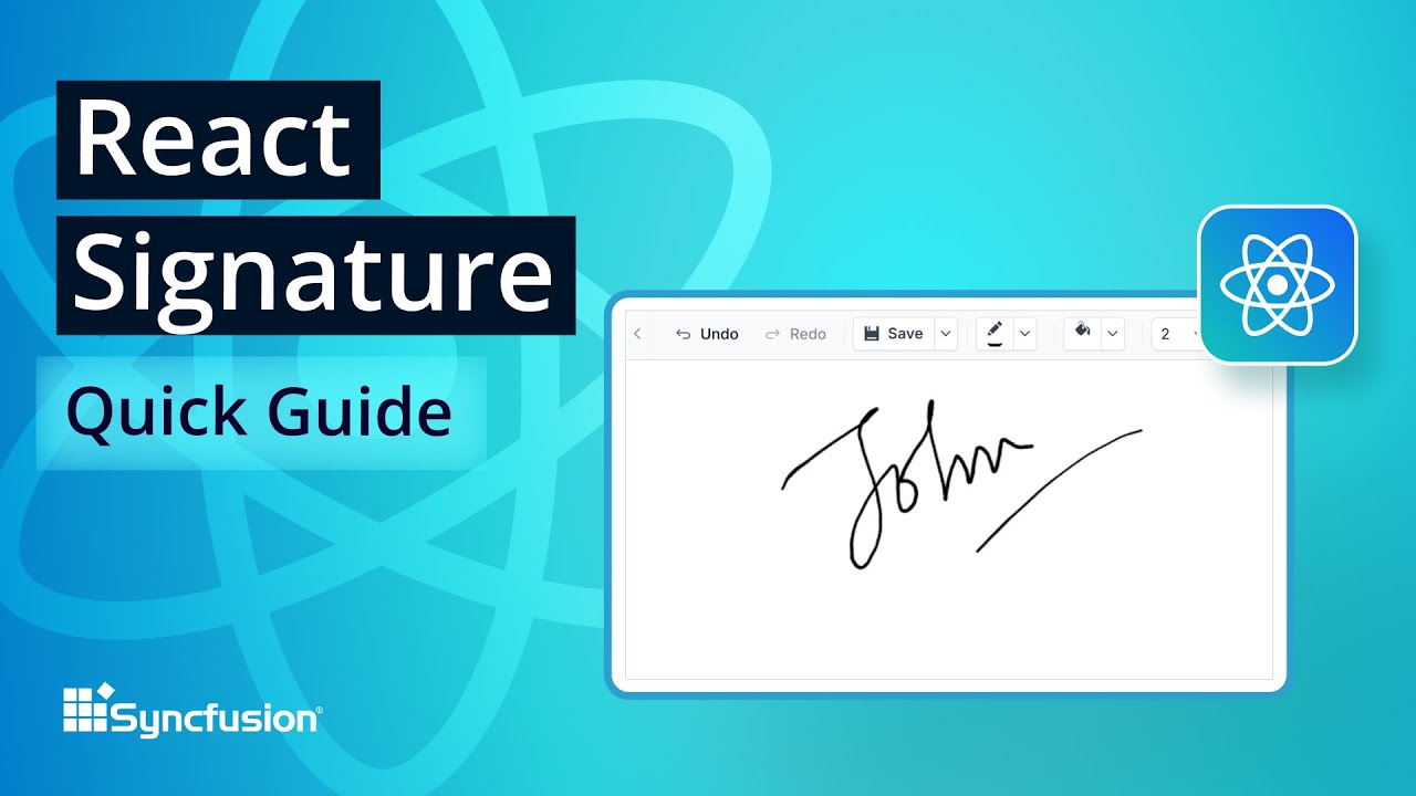 React Signature Pad: The Ultimate Feature Walkthrough | Self-Guided Essential Studio® Quick ...
