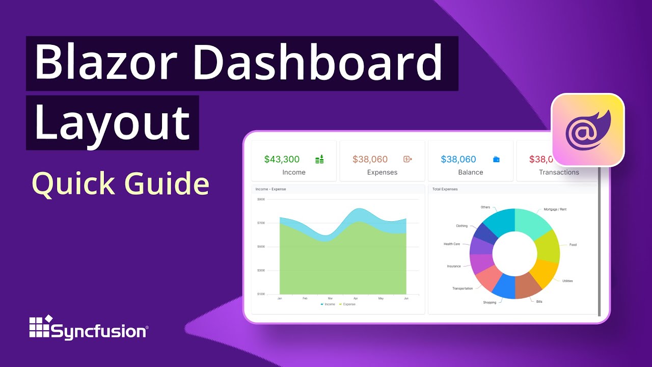 Blazor Dashboard Layout: The Ultimate Feature Walkthrough | Self-Guided Essential Studio® Quick ...