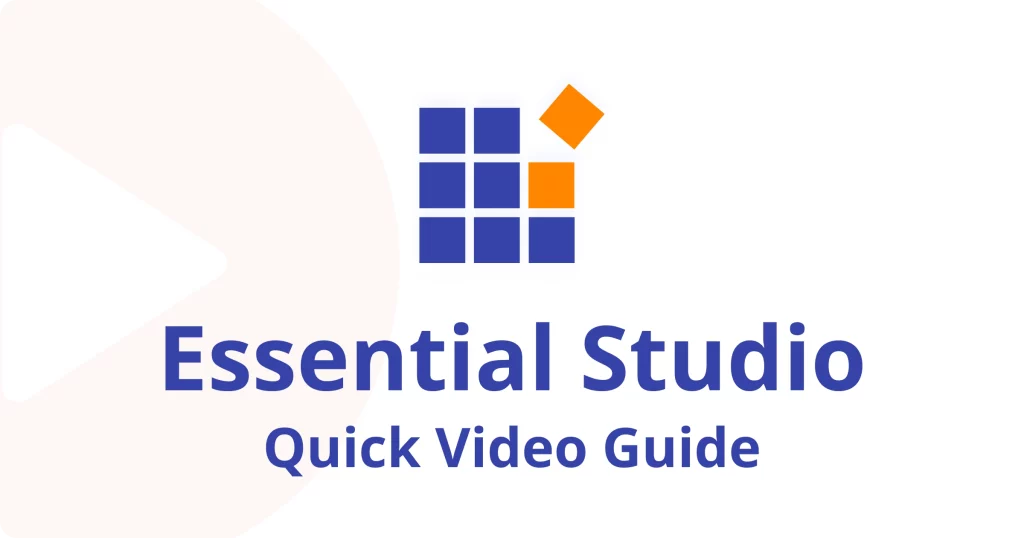 Blazor | Self-Guided Essential Studio® Quick Video Guide | Syncfusion®