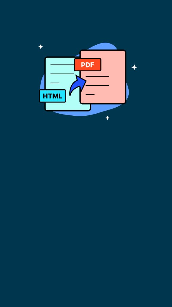 HTML to PDF
