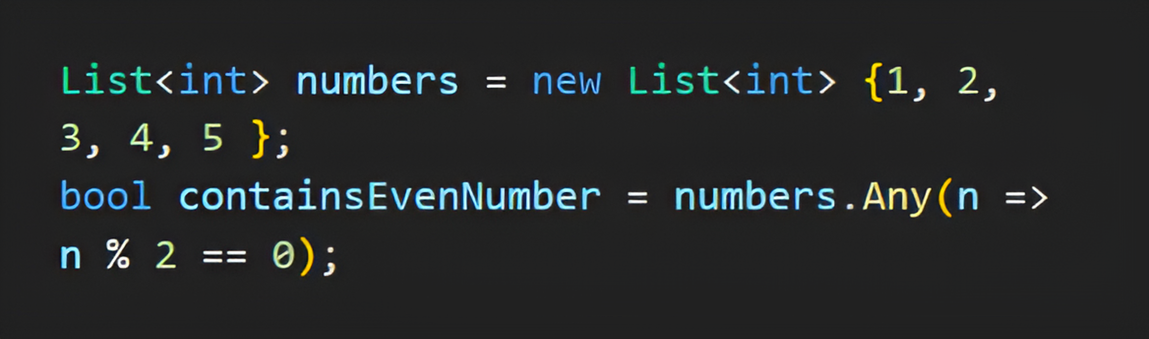 LINQ Any() vs. Exists() in C# | Syncfusion