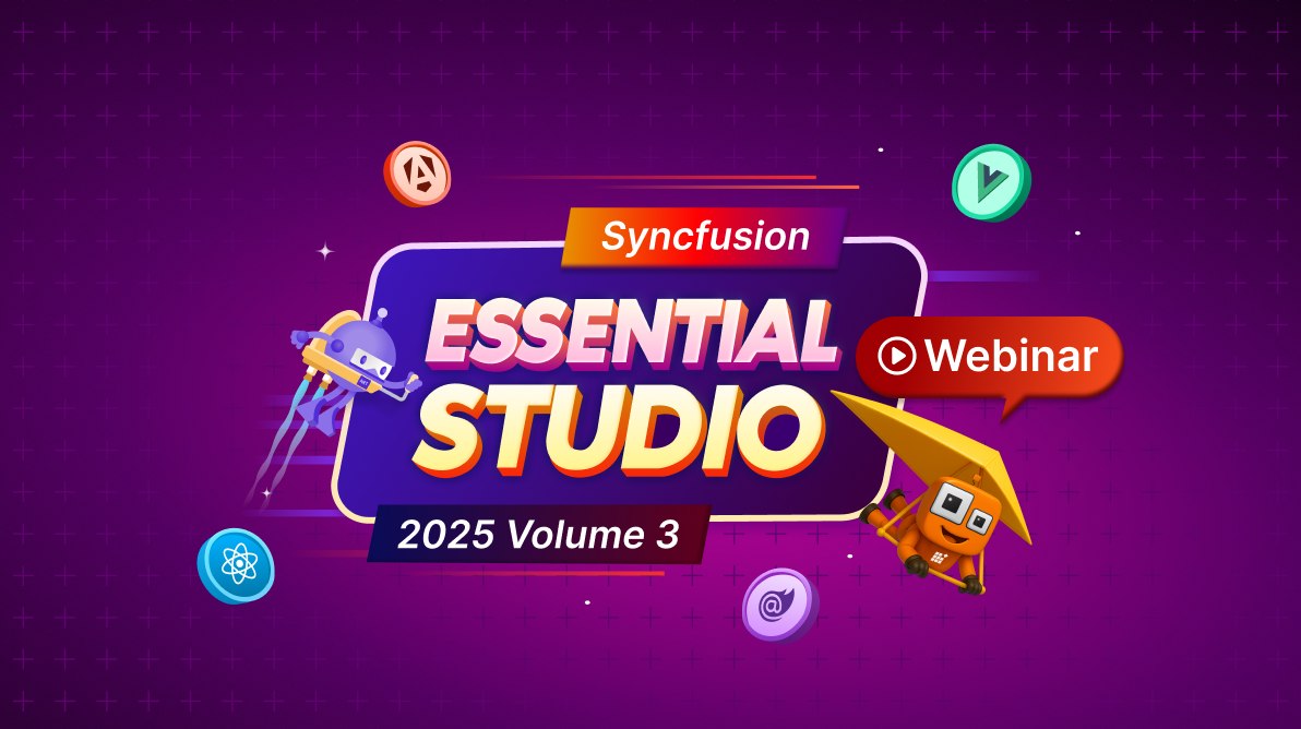 What’s New in the Syncfusion Essential Studi... | Syncfusion® Webinars